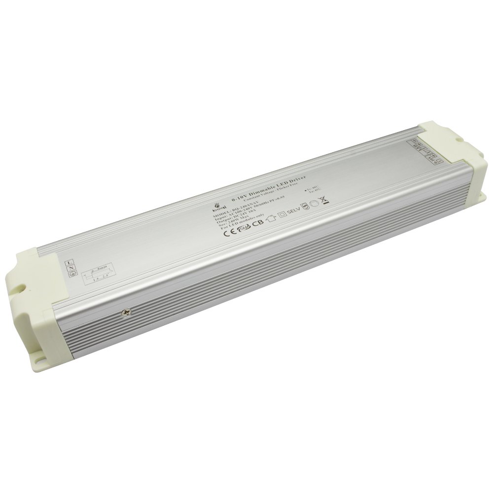 CV 0-10V Dimmable LED Driver 24V 240W Aluminum Case