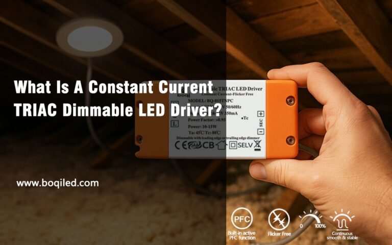 What Is a Constant Current TRIAC Dimmable LED Driver? | Complete Guide ...